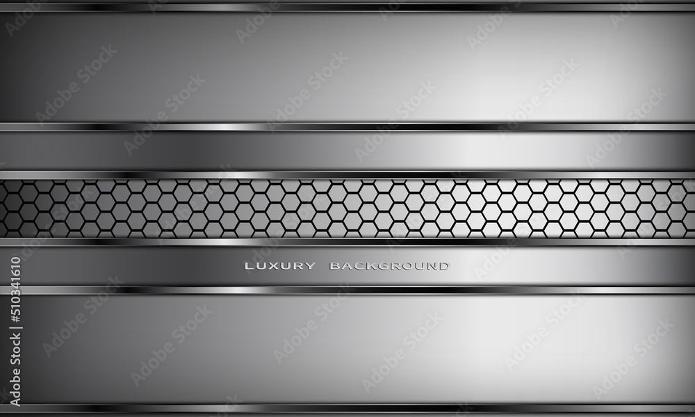 luxury silver background Stock Vector | Adobe Stock
