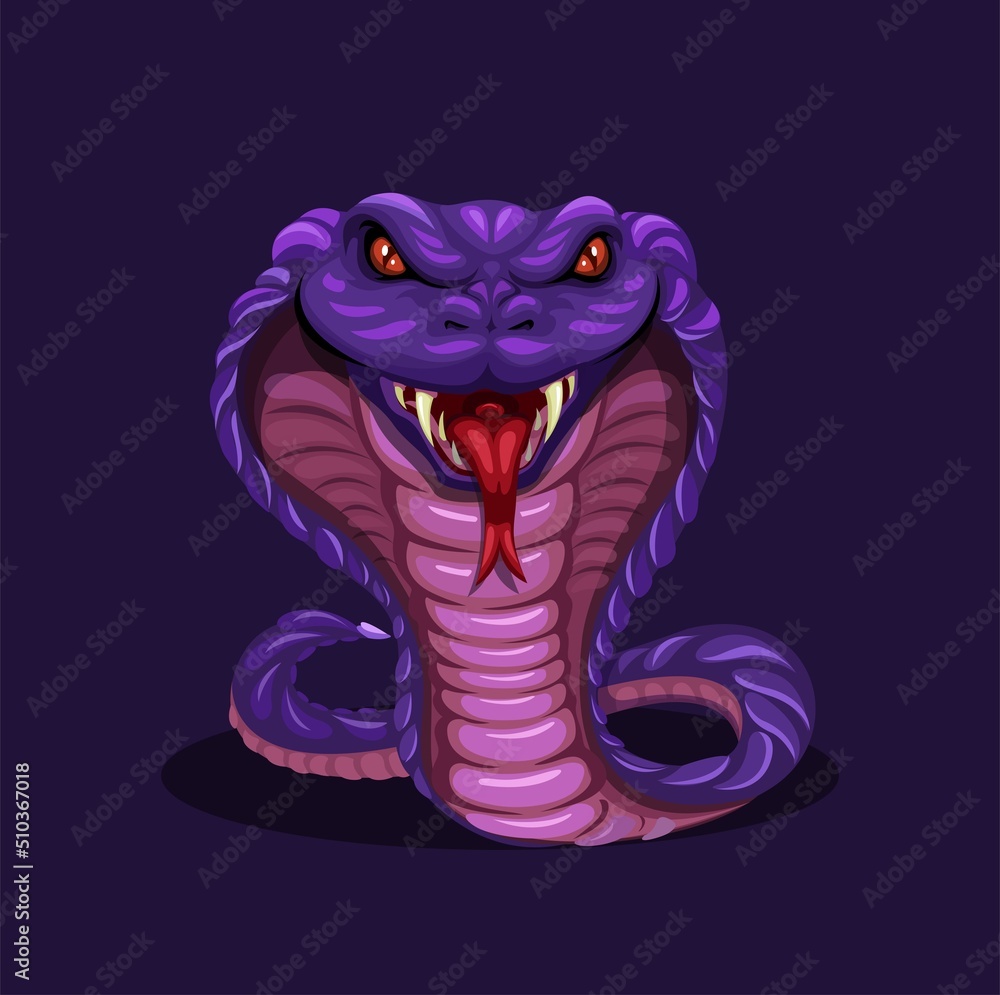 Snake animal figure character mascot symbol cartoon illustration vector ...