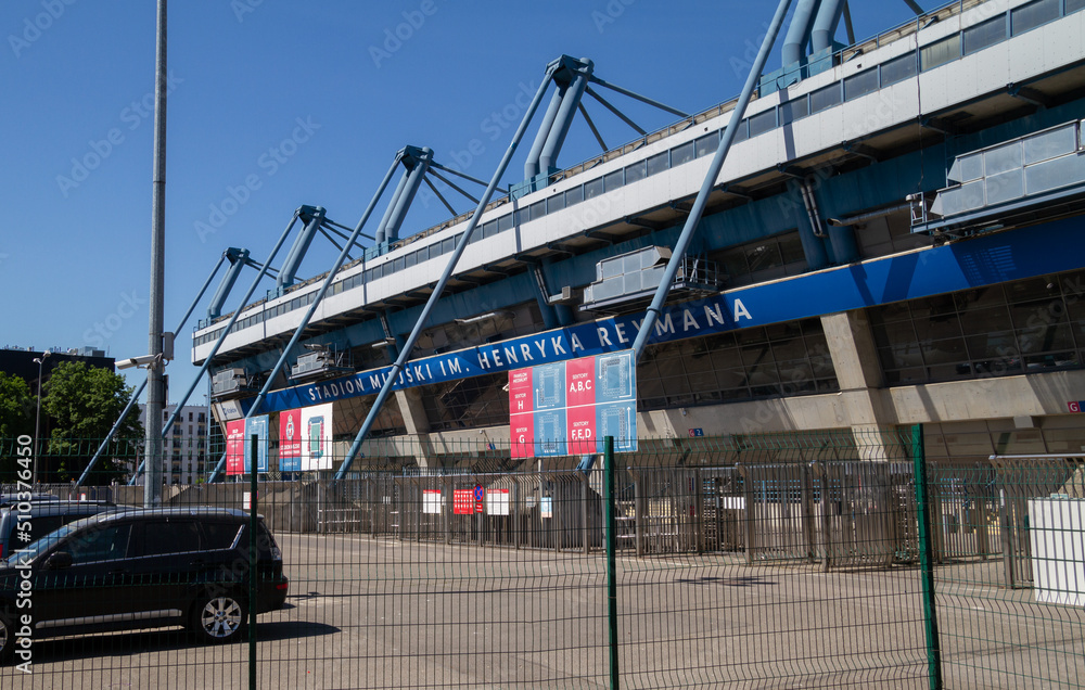 Henryk Reyman's Municipal Stadium. Stadion Miejski Wisły im. Henryka ...
