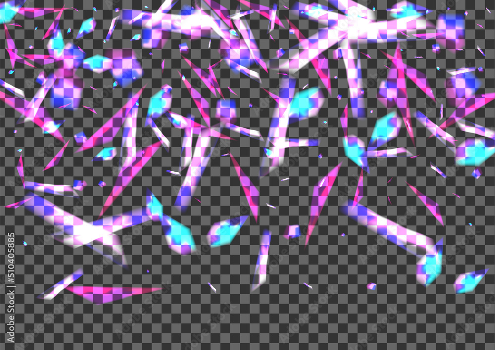 Blur Particle Background Transparent Vector. Spark Holiday Texture ...