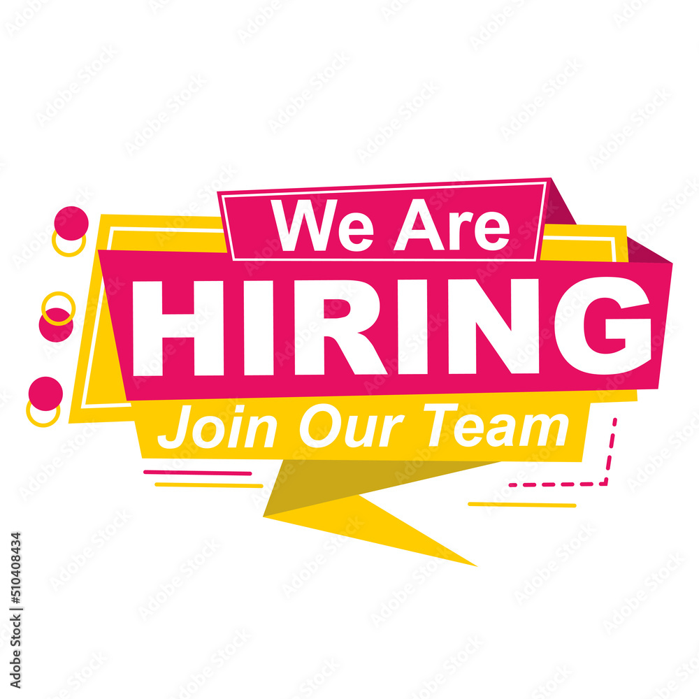 we are hiring job vacancy recruitment social media post template modern ...