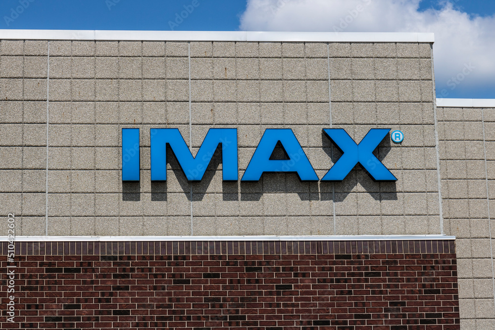IMAX Movie Theater Logo and Signage. IMAX is a Large Format System of ...