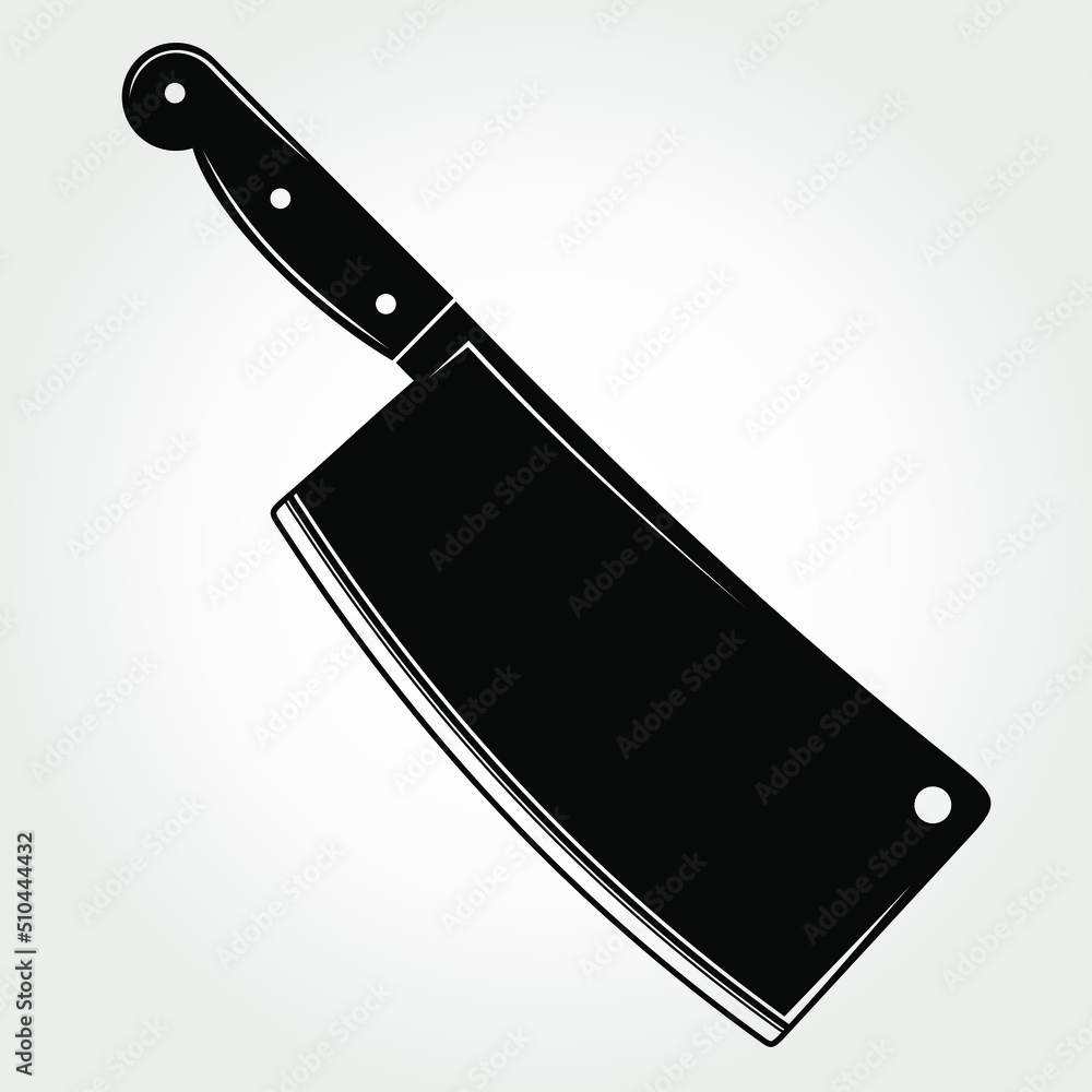 Meat Cleaver Vector