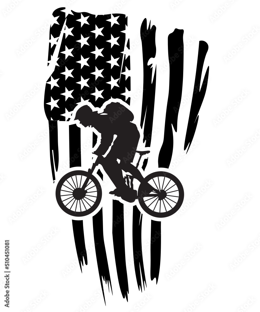 Mountain Bike svg, MTB svg, bicycle svg, bicycle flag svg, bicycle svg ...