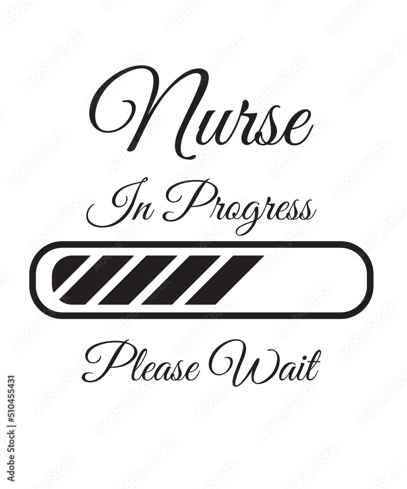 Vetor de Nurse In Progress Please Wait SVG, leopard nurse svg png ...