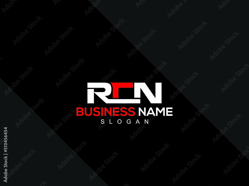 Letter RCN Logo Icon, Modern RC Logo Letter Vector Image Design For any ...