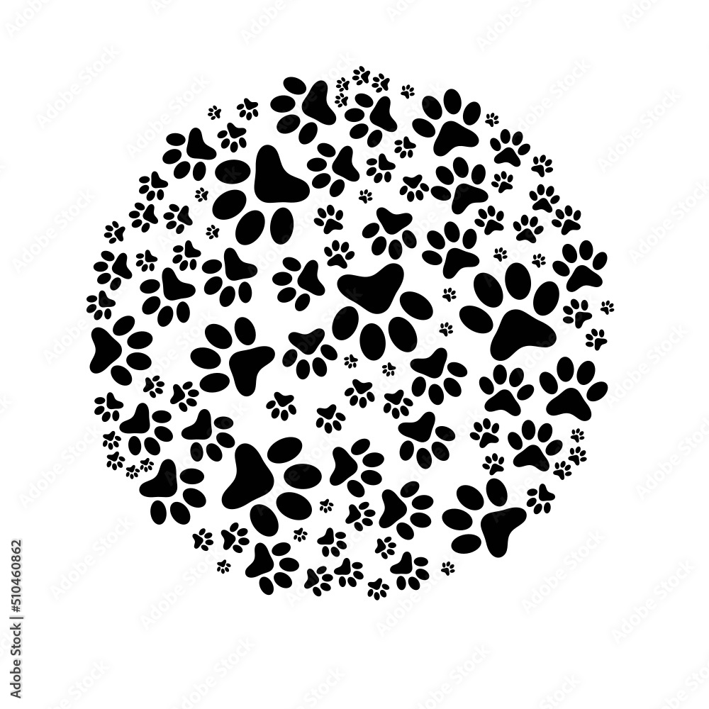 Paw prints svg png, dog svg, dog lover svg, paw svg, dog paw svg, dog ...