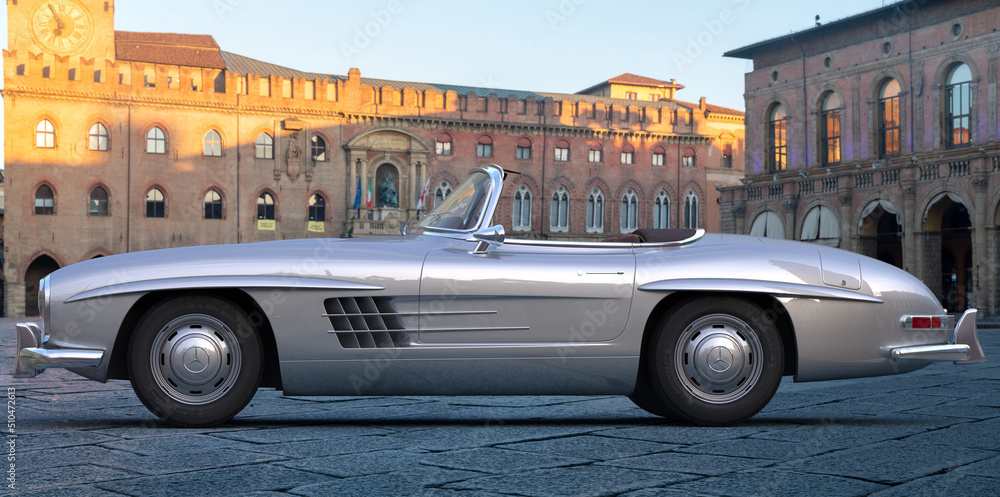 Mercedes SL - first generation SL from the 1950s Stock Photo | Adobe Stock