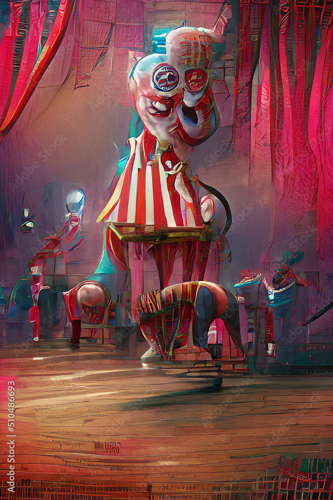 Abstract Circus Art