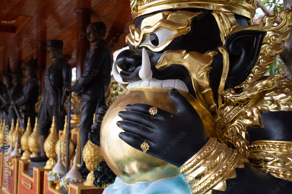 Rahu statue Stock Photo | Adobe Stock