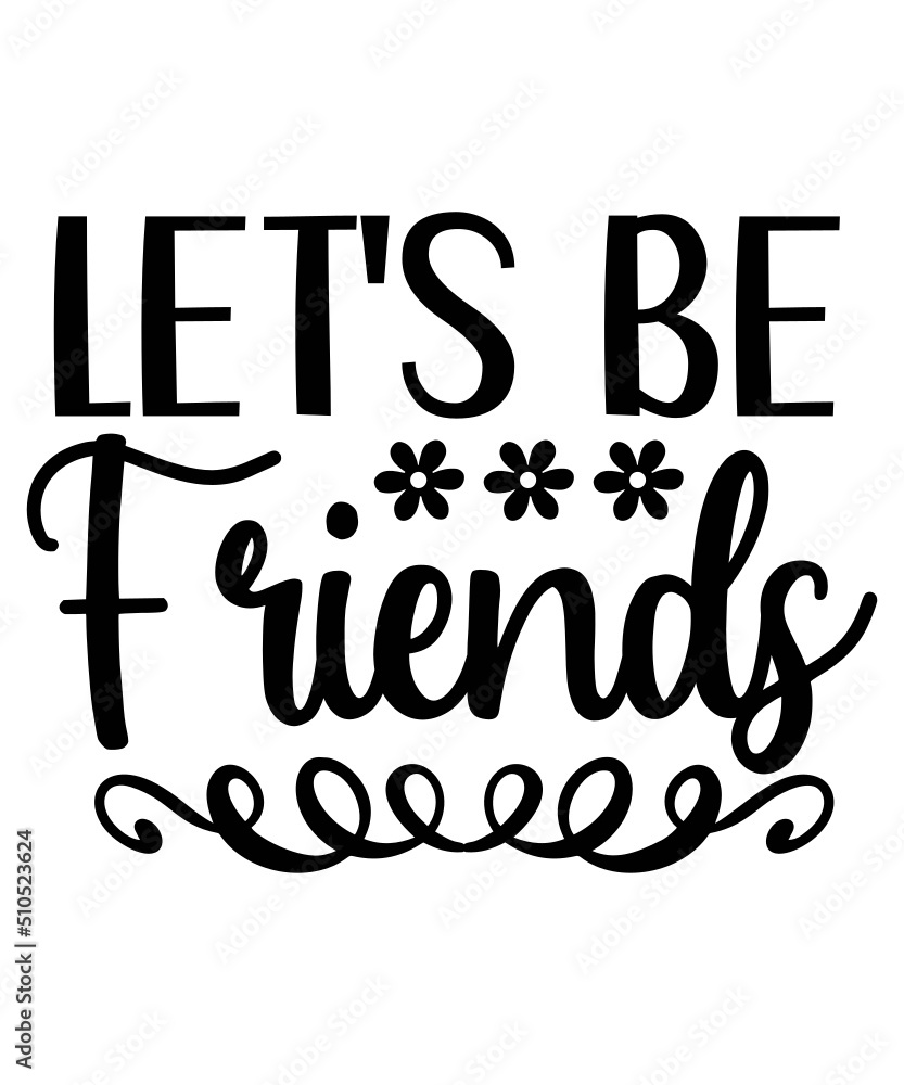 Vetor de Best Friend SVG Bundle, Friend Cut File Bundle, Best Friend ...