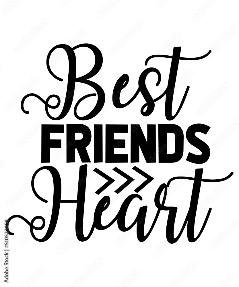 Best Friend SVG Bundle, Friend Cut File Bundle, Best Friend Quotes, png ...