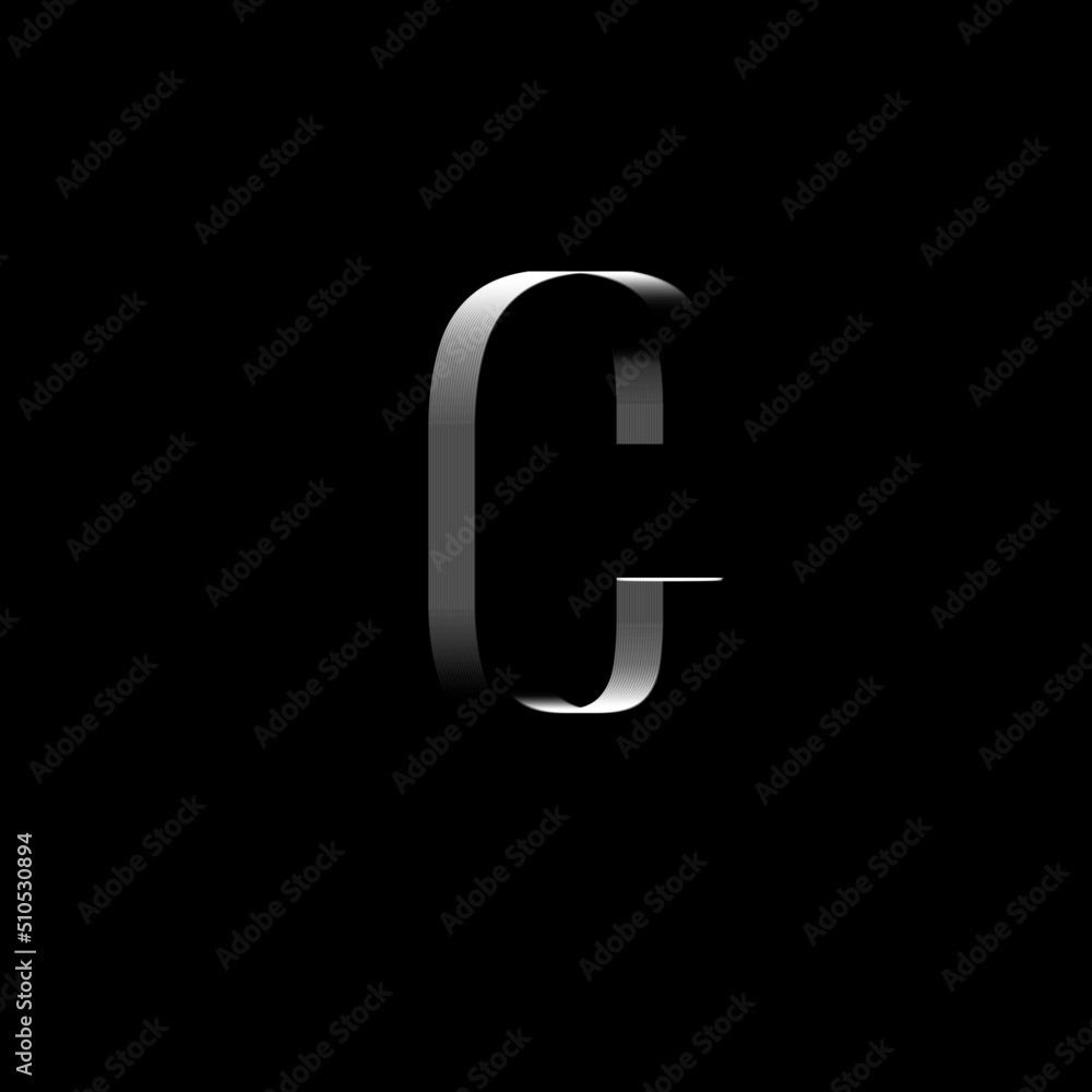 Vetor de Cast shadow font, alphabet letters and numbers vector ...