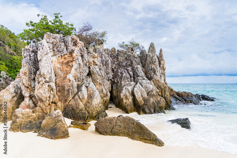 Khai Nok island is one of the most famous island in Thailand .Crystal ...