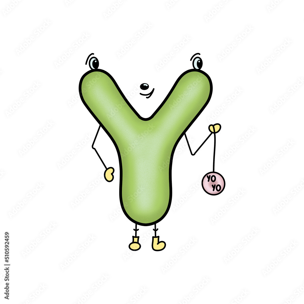 Cute Colorful English Alphabet for Preschoolers and School Children ...