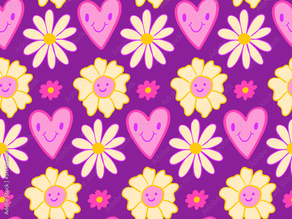Hippie Repeating Background