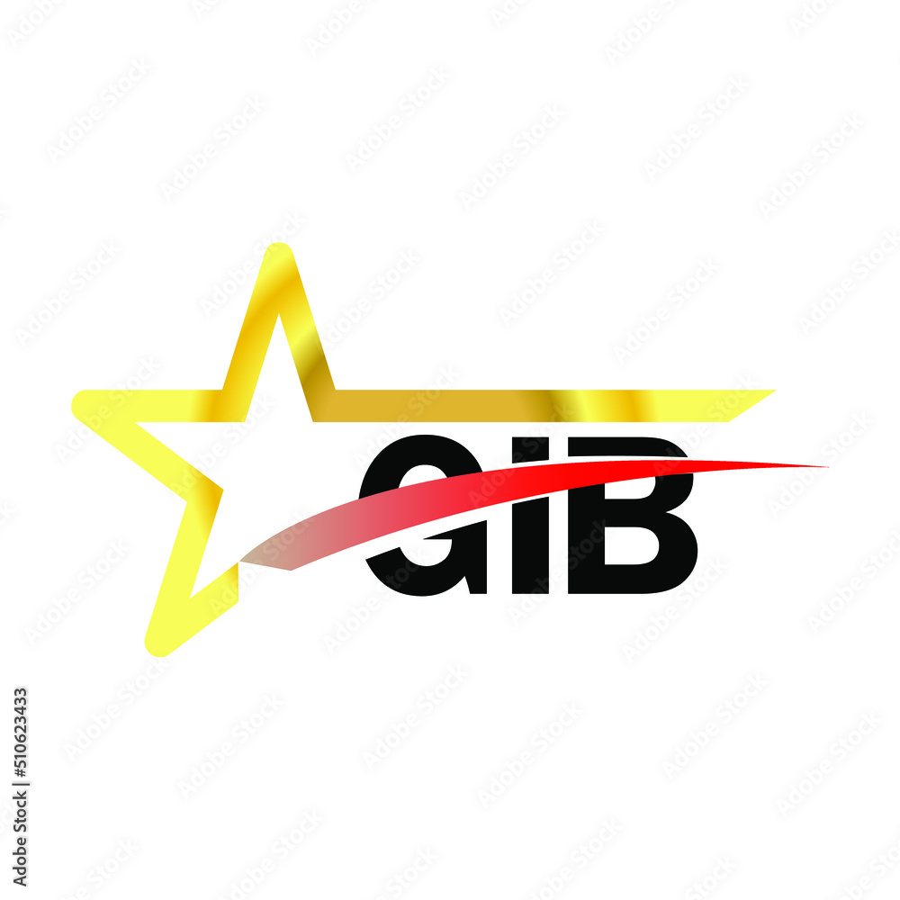 GIB letter logo design. GIB creative letter logo. simple and modern ...