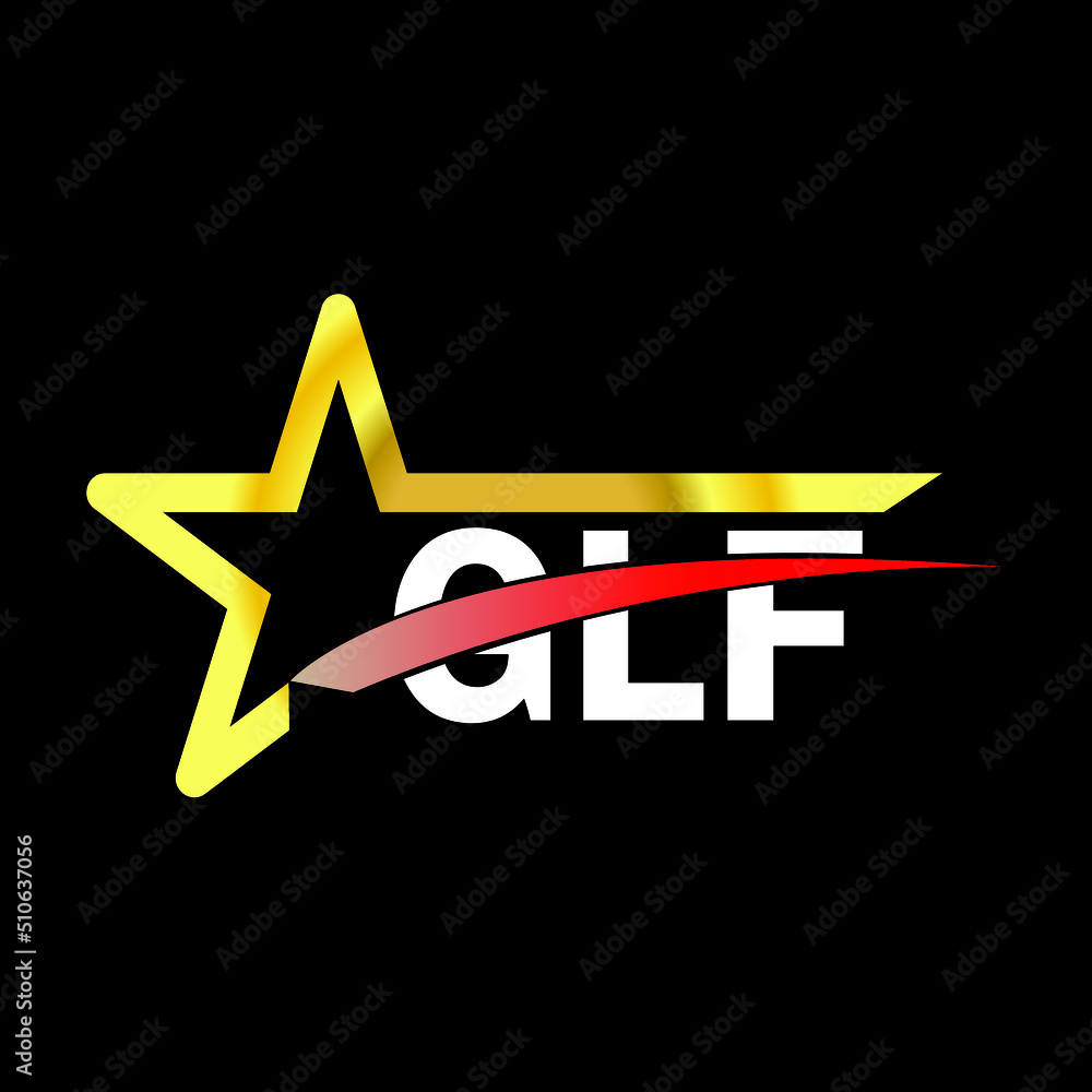 GLF letter logo design. GLF creative letter logo. simple and modern ...