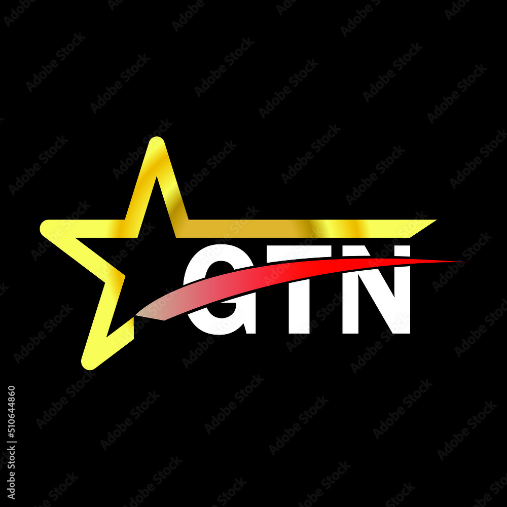 GTN letter logo design. GTN creative letter logo. simple and modern ...