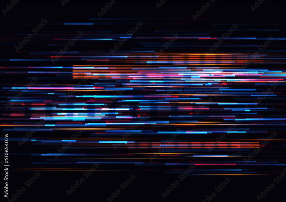 Glitch vector background. Stock Vector | Adobe Stock