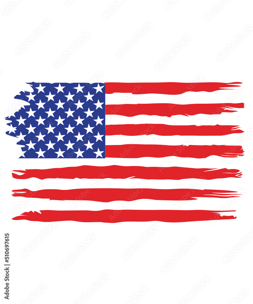 FotoMural american flag svg, usa flag svg, distressed flag svg, us flag ...