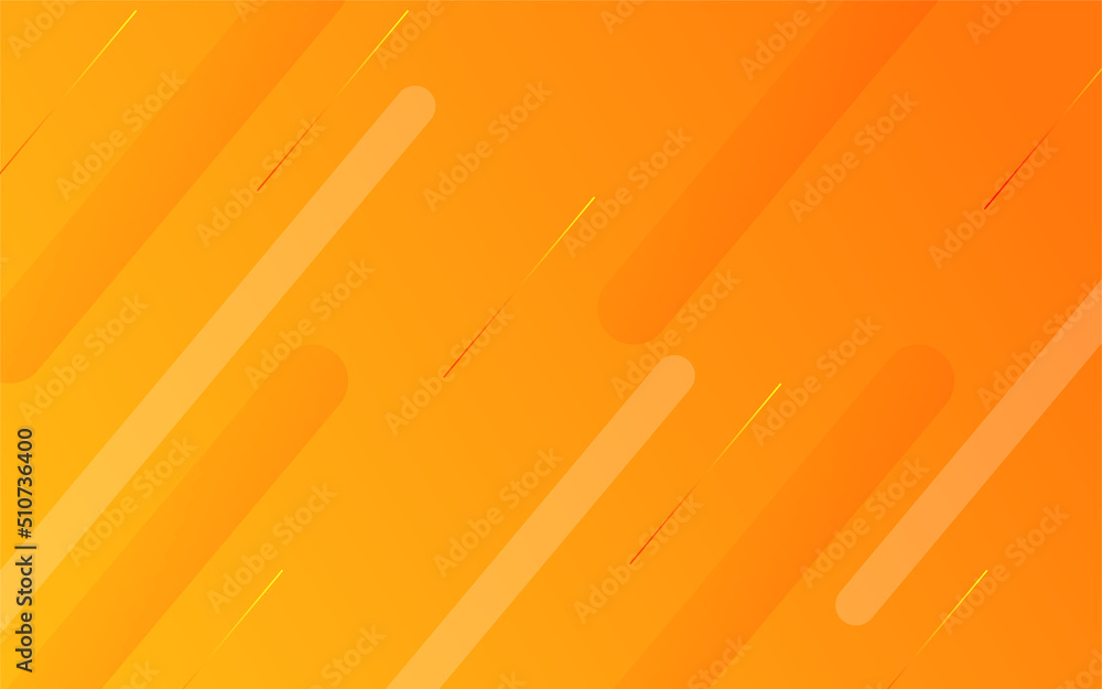 Abstract gradient orange modern design background Stock Vector | Adobe ...