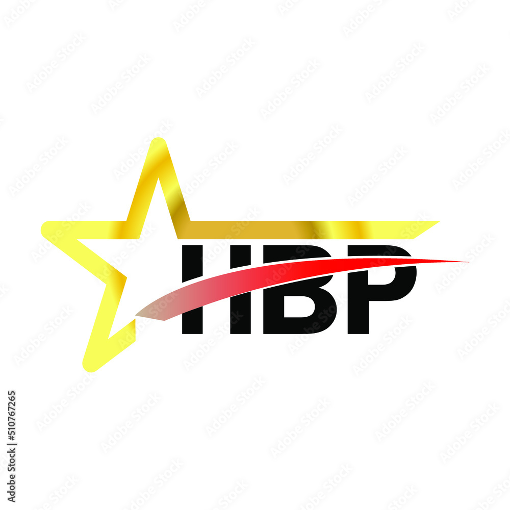 HBP letter logo design. HBP creative letter logo. simple and modern ...
