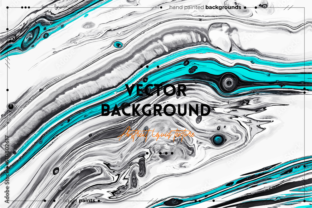 Fluid art texture. Background with abstract swirling paint effect ...