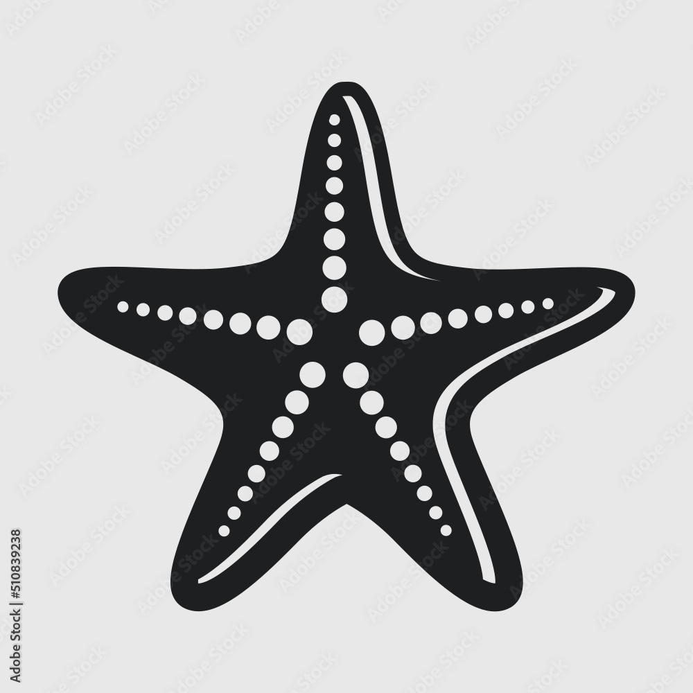 Star Fish Silhouette SVG Bundle Cut File, Sea Beach Svg, Sea Animals ...
