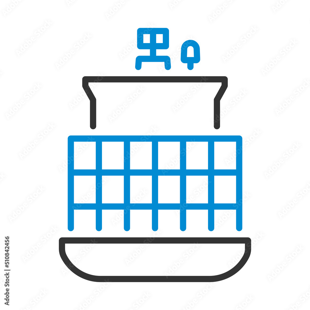 Container Ship Icon Stock Vector | Adobe Stock