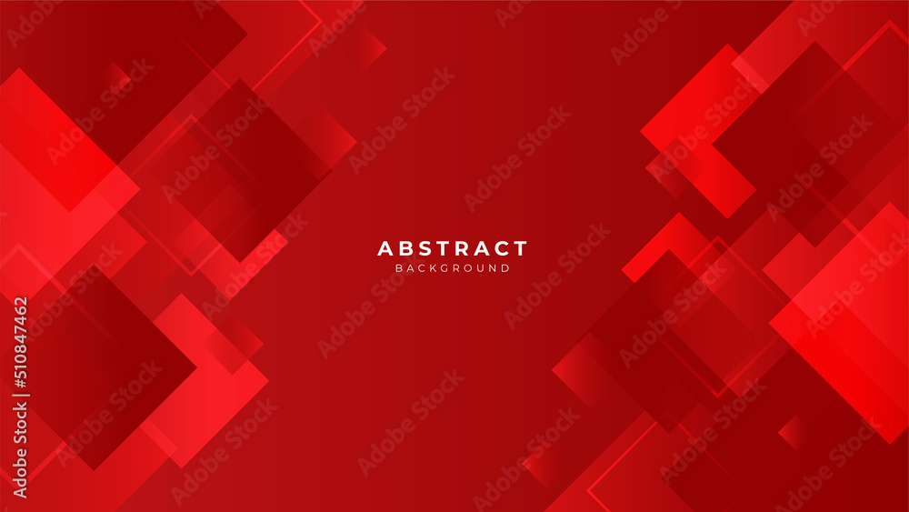 Modern red abstract background vector Stock Vector | Adobe Stock