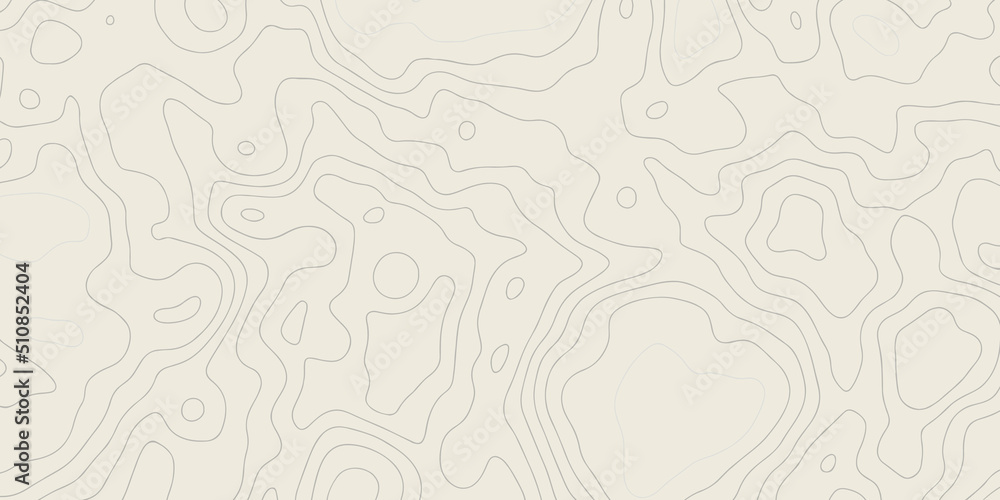 Poster Topographic map patterns, topography line map – Wall Art | UkPosters