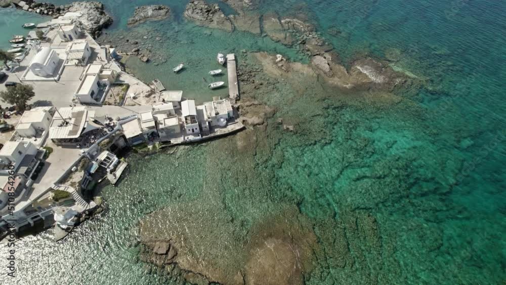 Sleepy Mediterranean Town Surrounded By Gorgeous Turquoise Blue Waters 6535
