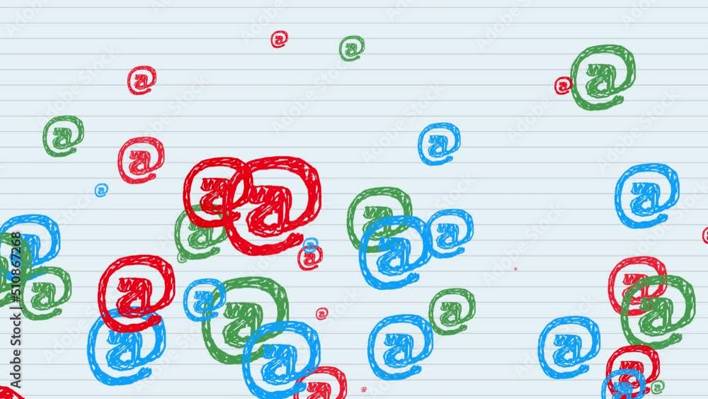 Internet sign icon cartoon hand drawn illustration animation sketch ...