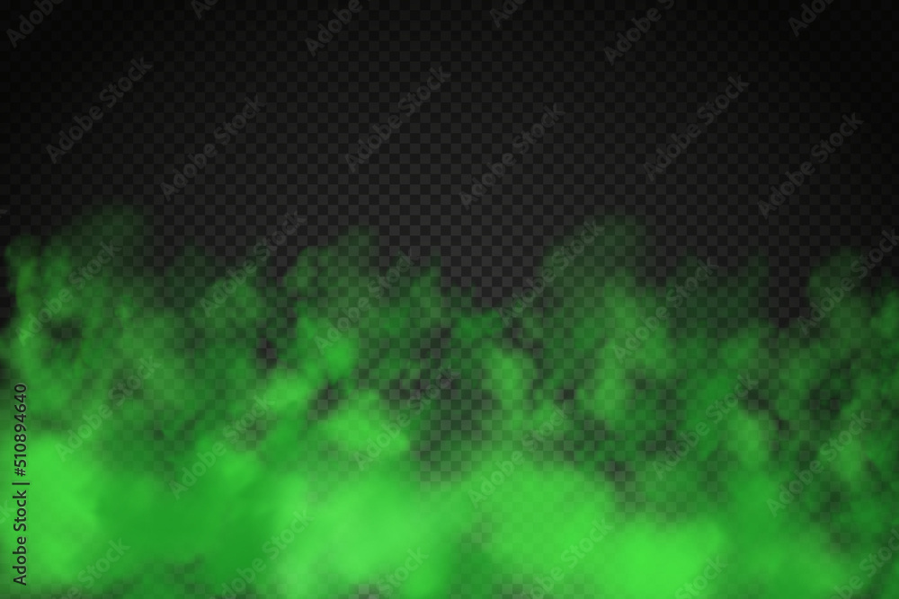 Vecteur Stock Green stink bad smell, smoke or poison gases,chemical ...