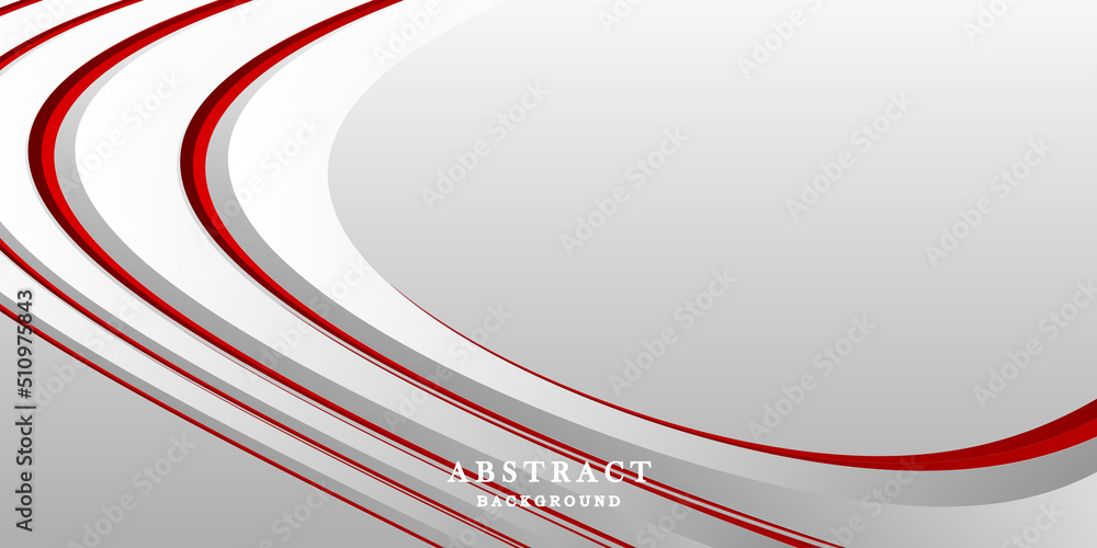 Abstract red, white and grey background Stock Vector | Adobe Stock