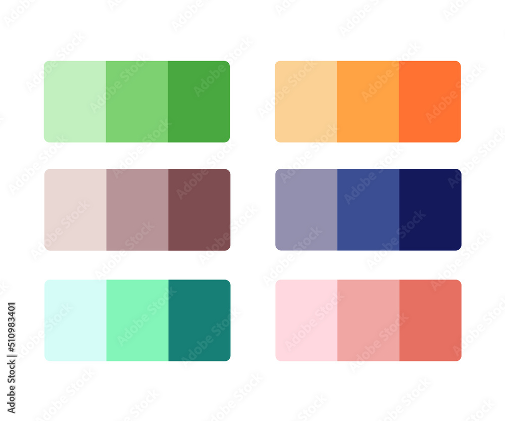Matching Color Palette Guide Swatch Catalog Collection With Rgb Hex Color Combinations Suitable