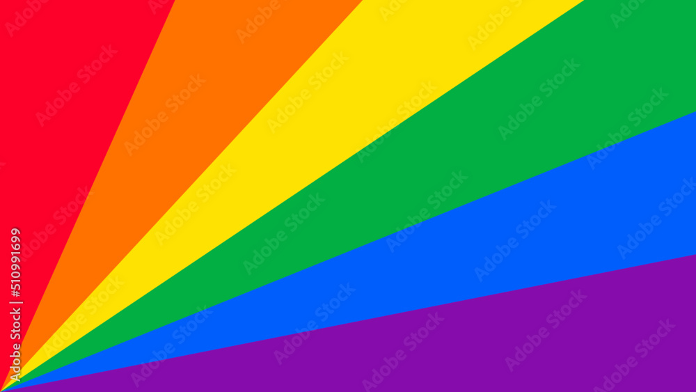 Diagonal striped flag line rainbow colors background design. Happy LGBT ...