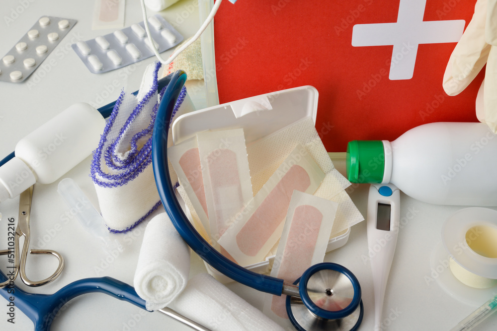 Hospital basic first aid portable medical assistance equipments ...