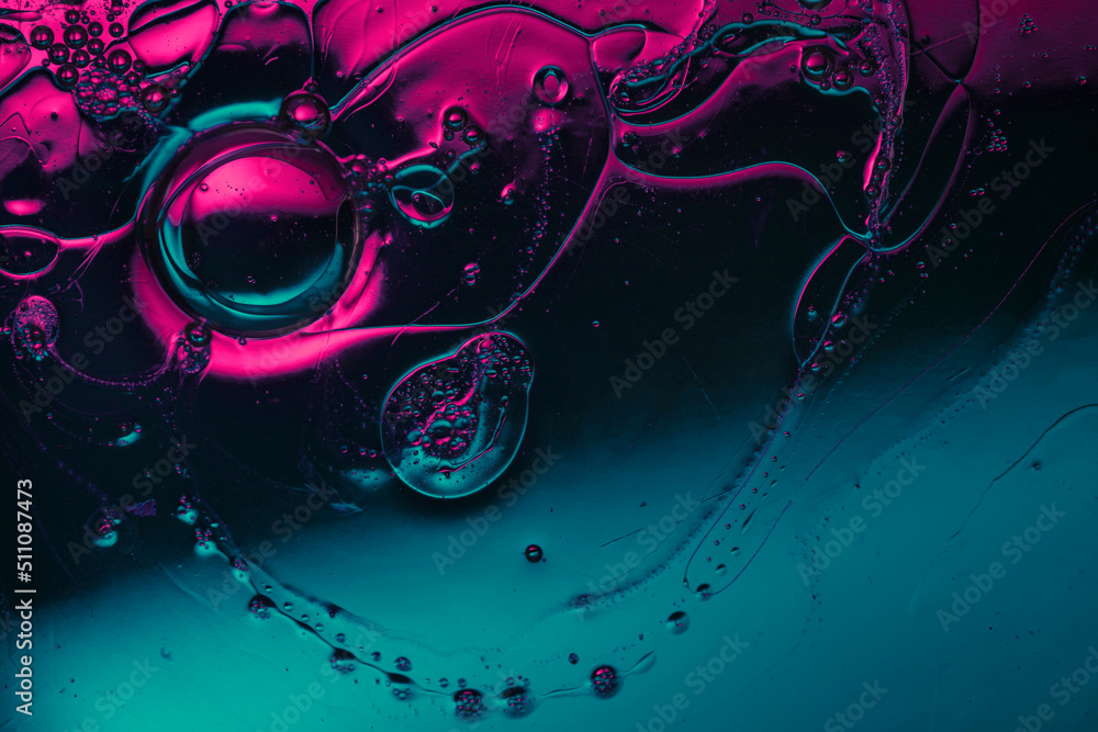 colorful neon light, abstract liquid background Stock Photo | Adobe Stock