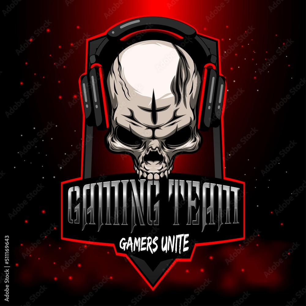 Detailed esports gaming logo Stock Vector | Adobe Stock