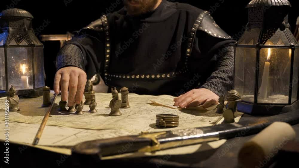 Sword and bow arrow in historical time wars. Historical concept. The ...