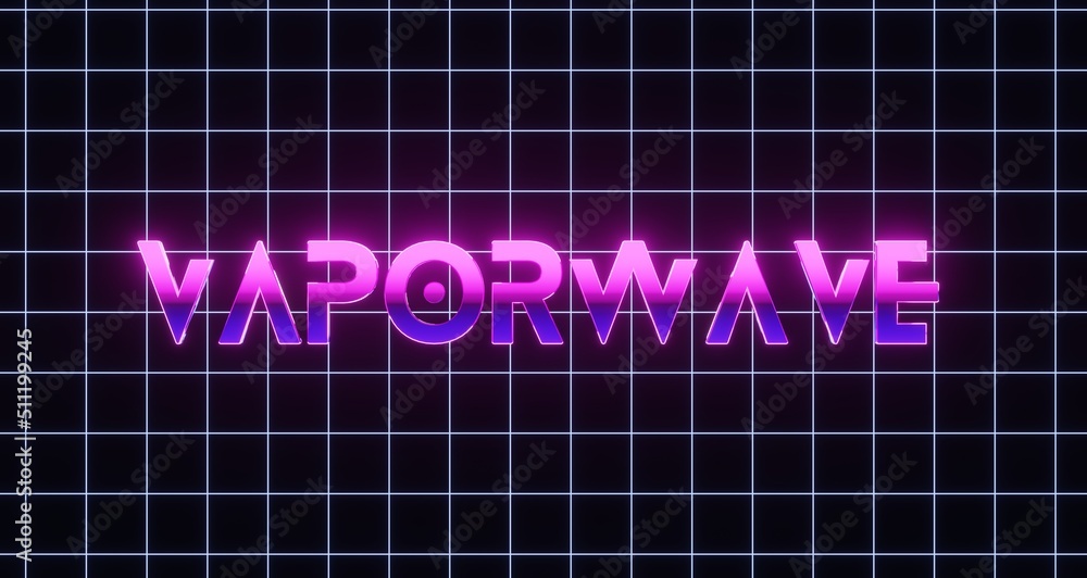 Background wallpaper Vintage style 80s motto text neon sign, old gaming ...