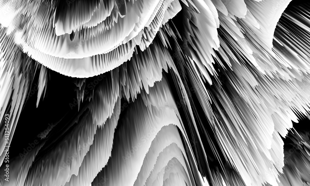 3D Artistic waves background white wavy background, Creative Colorful ...