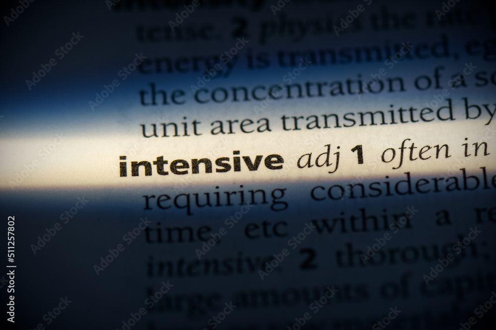 intensive Stock Photo | Adobe Stock