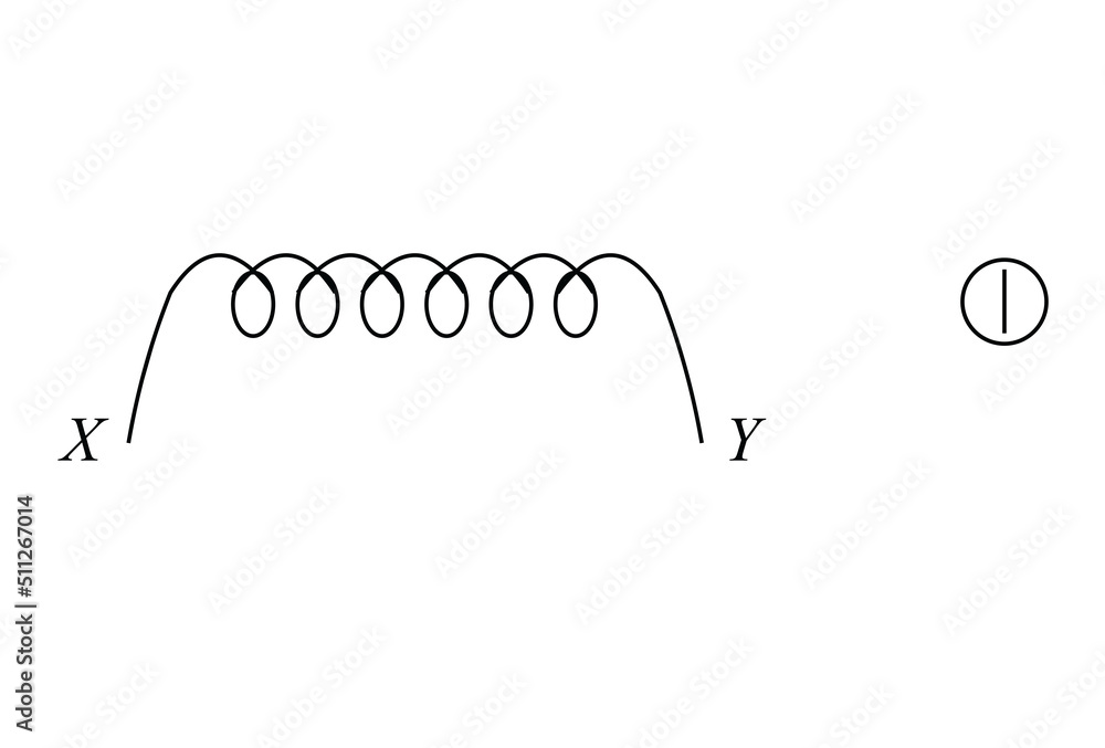 A plotting compass is placed near a solenoid. When there is no current ...