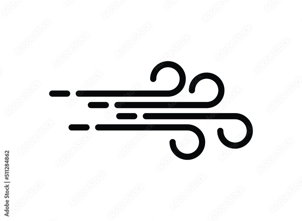 Wind Icon Vector