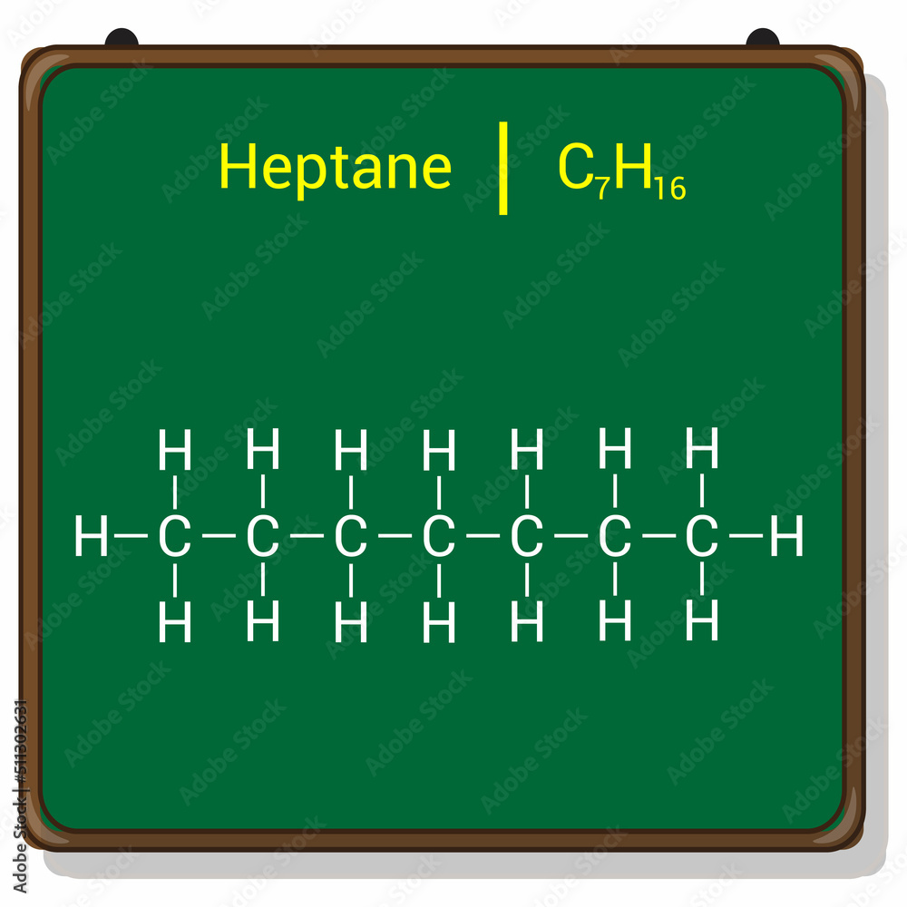 Heptane Lewis Structure