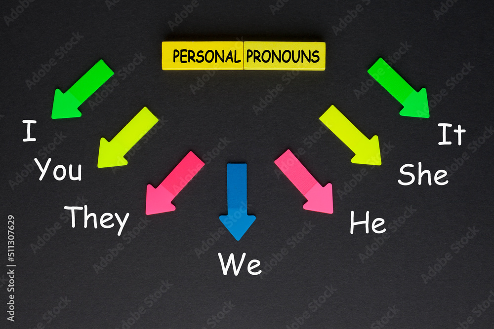 Personal Pronouns Concept Stock Photo | Adobe Stock