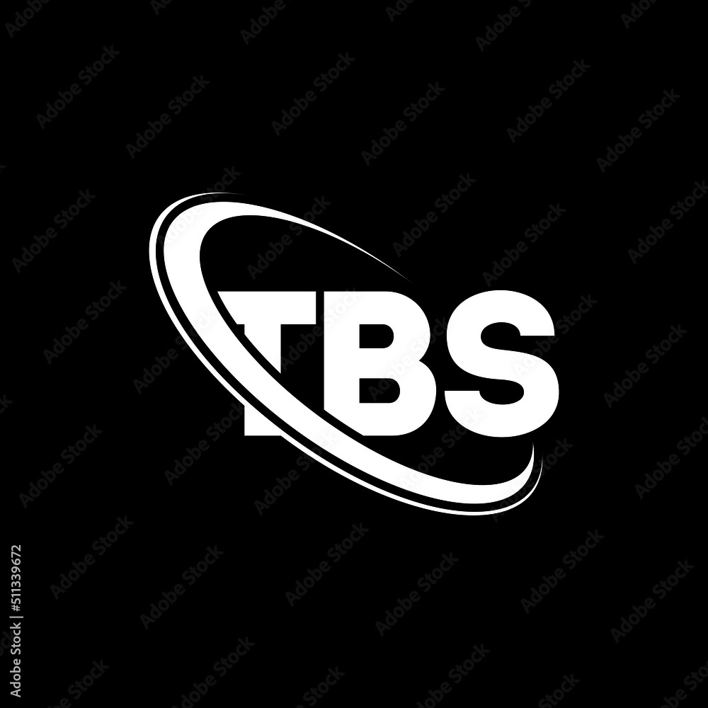 TBS logo. TBS letter. TBS letter logo design. Intitials TBS logo linked with circle and ...